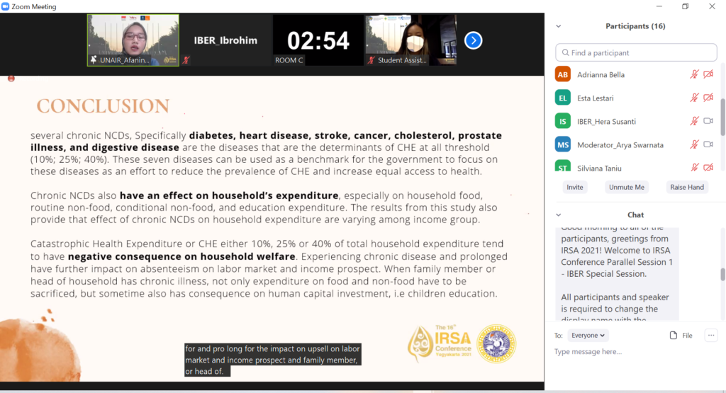 IBER Special Session at IRSA 2021 – IBER